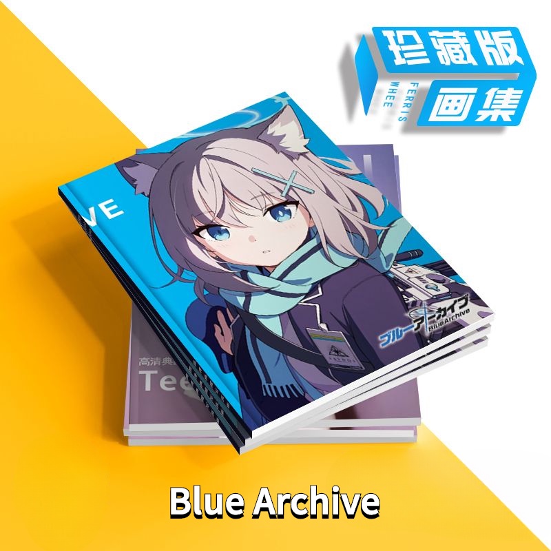Blue Archive HD picture album album around Two-Dimensional game anime ...