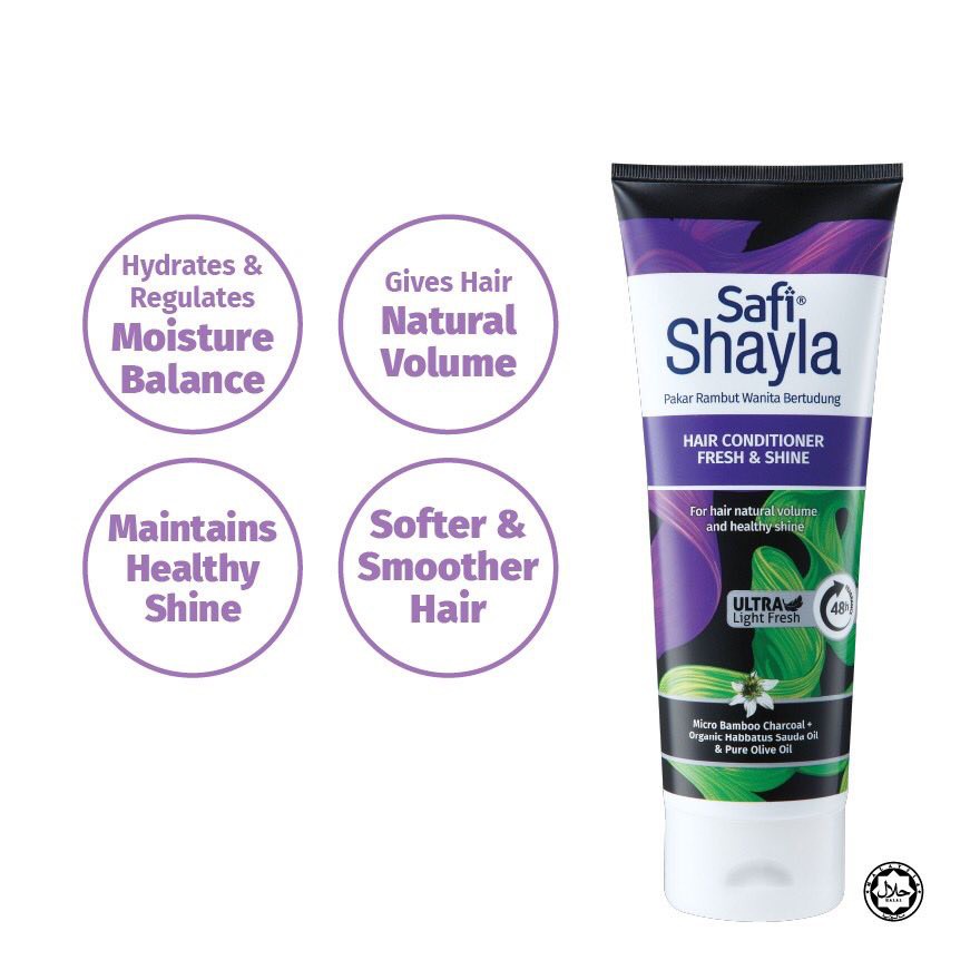 Safi Shayla Perapi Rambut Hair Conditioner Refreshing Scalp Mask 160ml ...