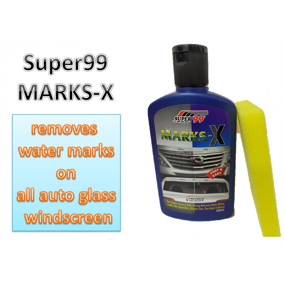 100% ori Super 99 Mark-X Car Water Mark Remover | Shopee Malaysia