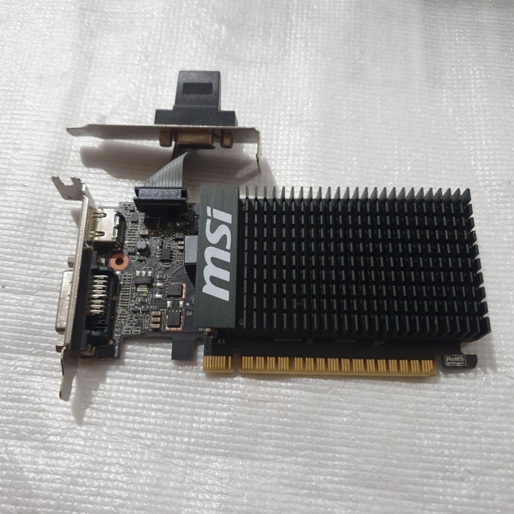 Msi GeForce GT 710 GT710 1GB GDDR3 64 Bit T1 | Shopee Malaysia