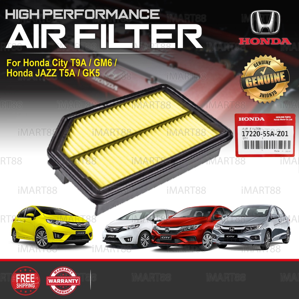 ORIGINAL AIR FILTER ENGINE ELEMENT ASSY CITY T9A GM6 JAZZ T5A GK5 BRV ...