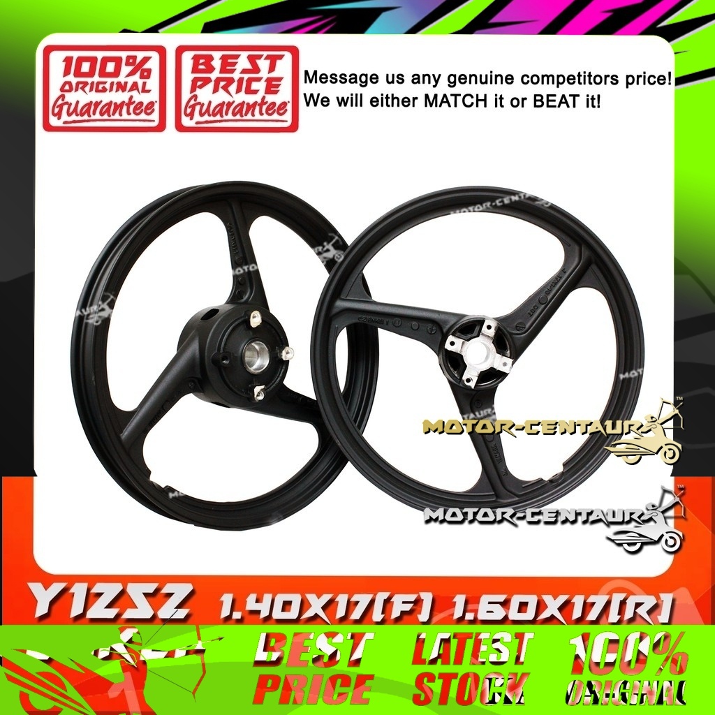 RIM MOTOSIKAL KAWA-GTO SPORT RIMS ENKEI-3L 1.40X17(DISC,F) 1.60X17(DISC ...