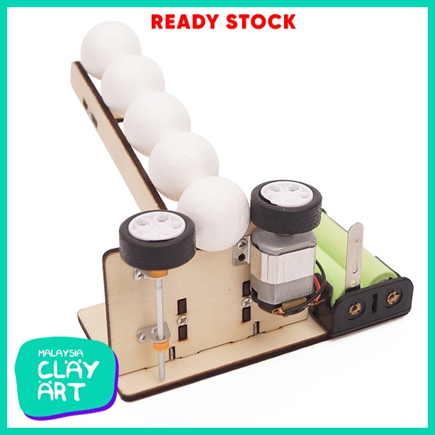 Ball Launcher DIY Puzzle Pack STEM Toy | Science Education Set with ...