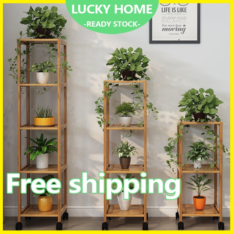 Balcony flower rack Multi-layer storage rack household multi-functional ...