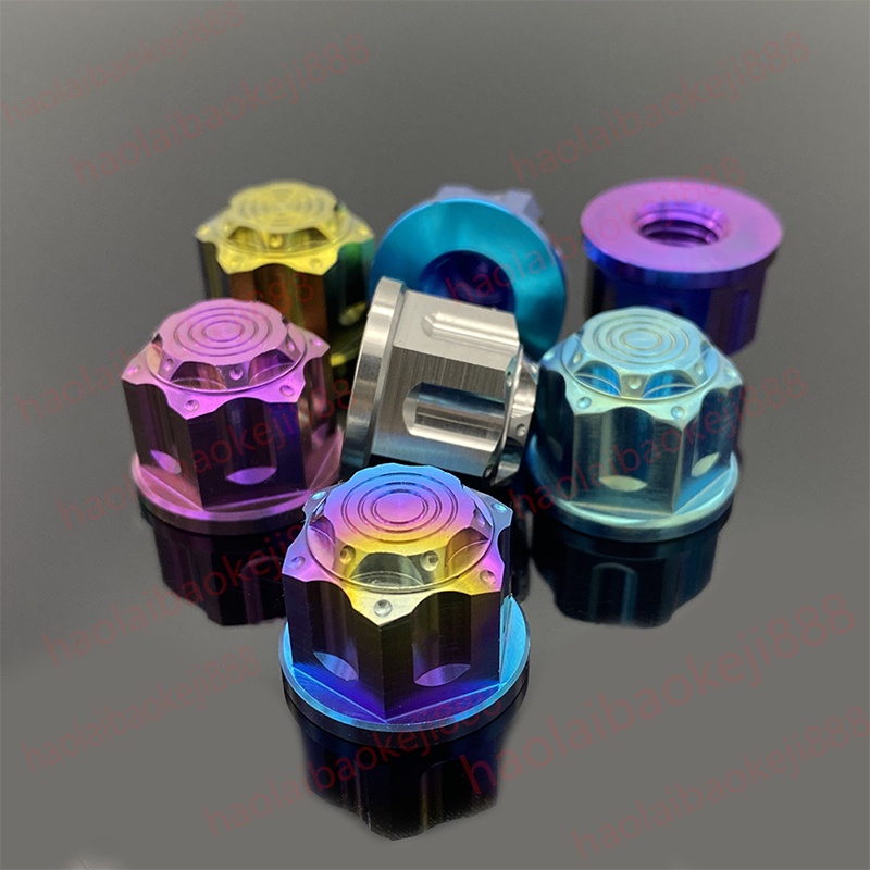 TC4/GR5 Titanium Honda Yamaha Nut M6 M8 M10 M12 M14 closure Torx Flange ...