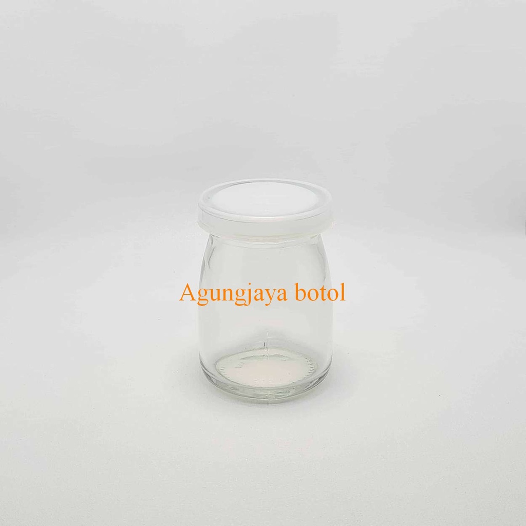 Glass Jar 100ml Short Jelly Clear Plastic Lid/Glass Jar/Jar/Honey Jar ...