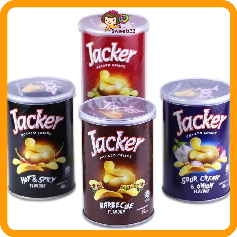 60g Jacker Potato Crips Chips (Halal) | Shopee Malaysia