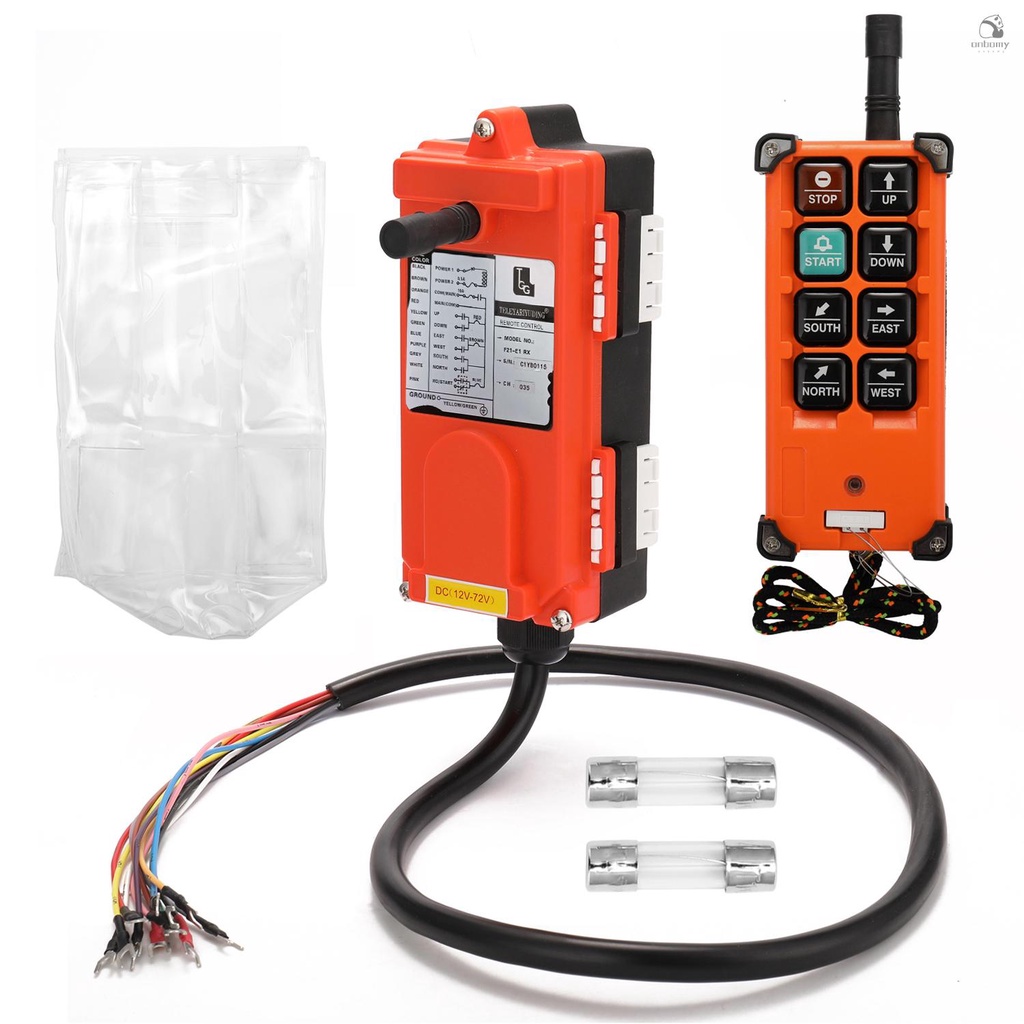 F21-E1B DC12-72V Industrial Remote Controller Switches Hoist Crane ...