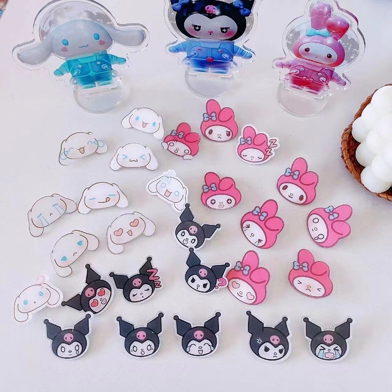 Kuromi Kawaii Building Blocks Cartoon Kuromi Anime Figure Diy ...
