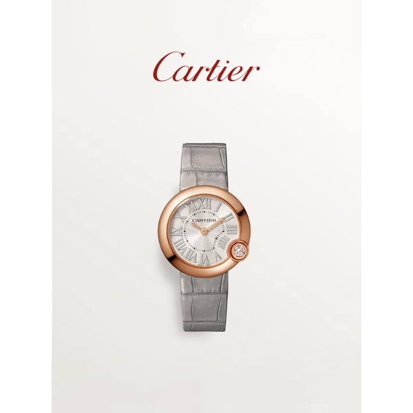 Cardy Ball on Blanc White Balloon Series Wrist Watch Rose Gold Diamond ...