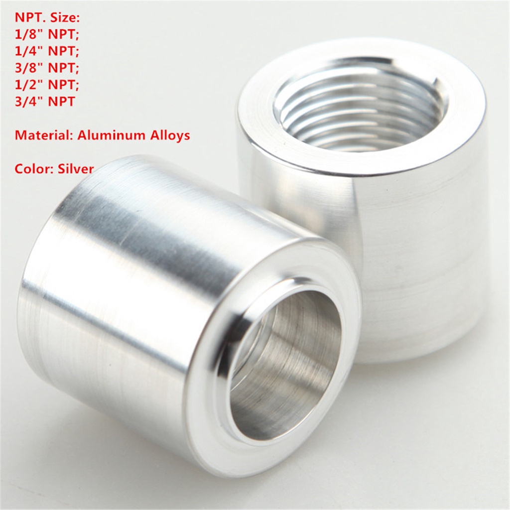 1/8" 1/4" 3/8" 1/2" 3/4"NPT Female Aluminum Weld on Bung Fitting Sensor ...