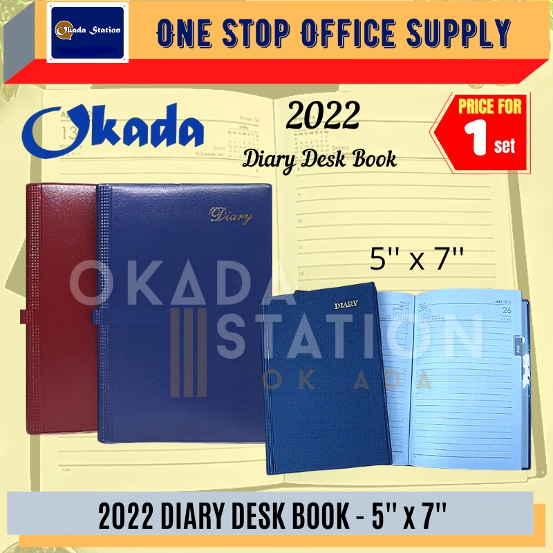 Dairy 2022 5"x7" / Diary Book 2022 / Planner 2022 / Management Diary ...