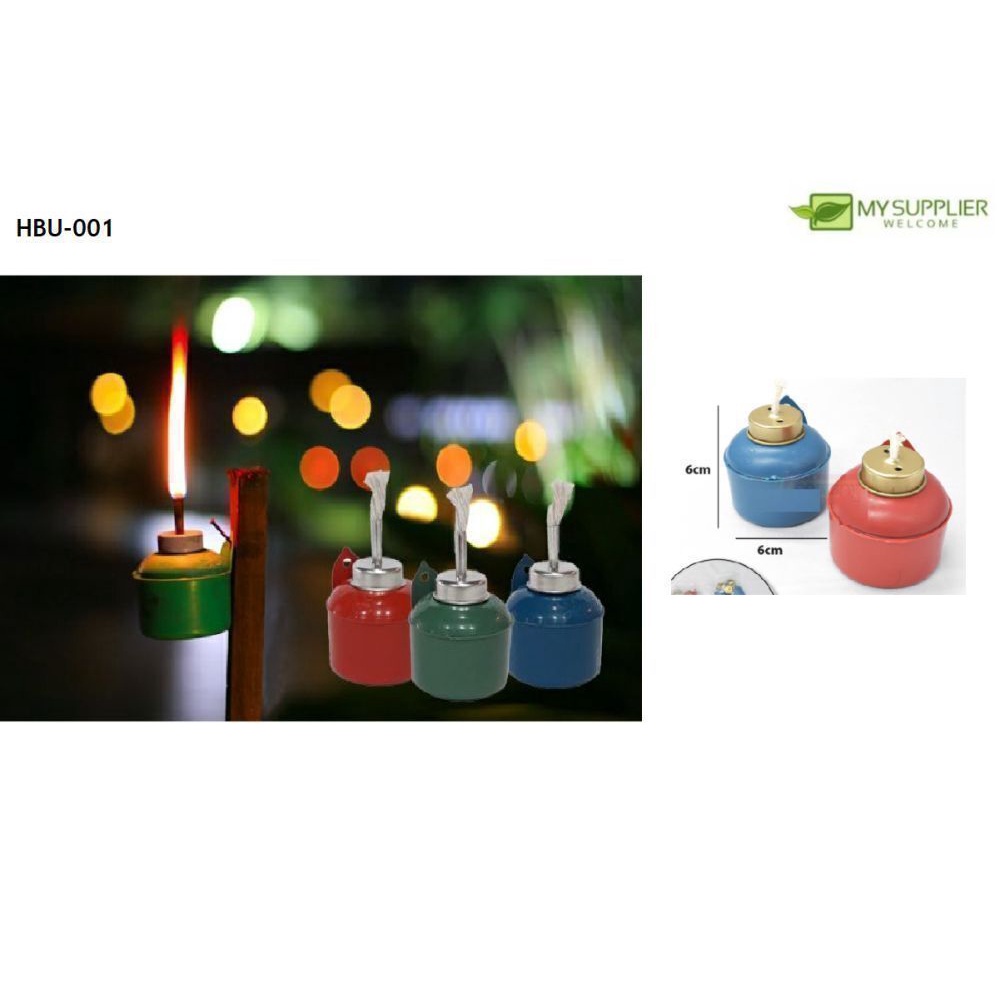 HBU-001 Pelita Raya Plastic Wicks Small Saiz / Wick Pelita Pelita ...