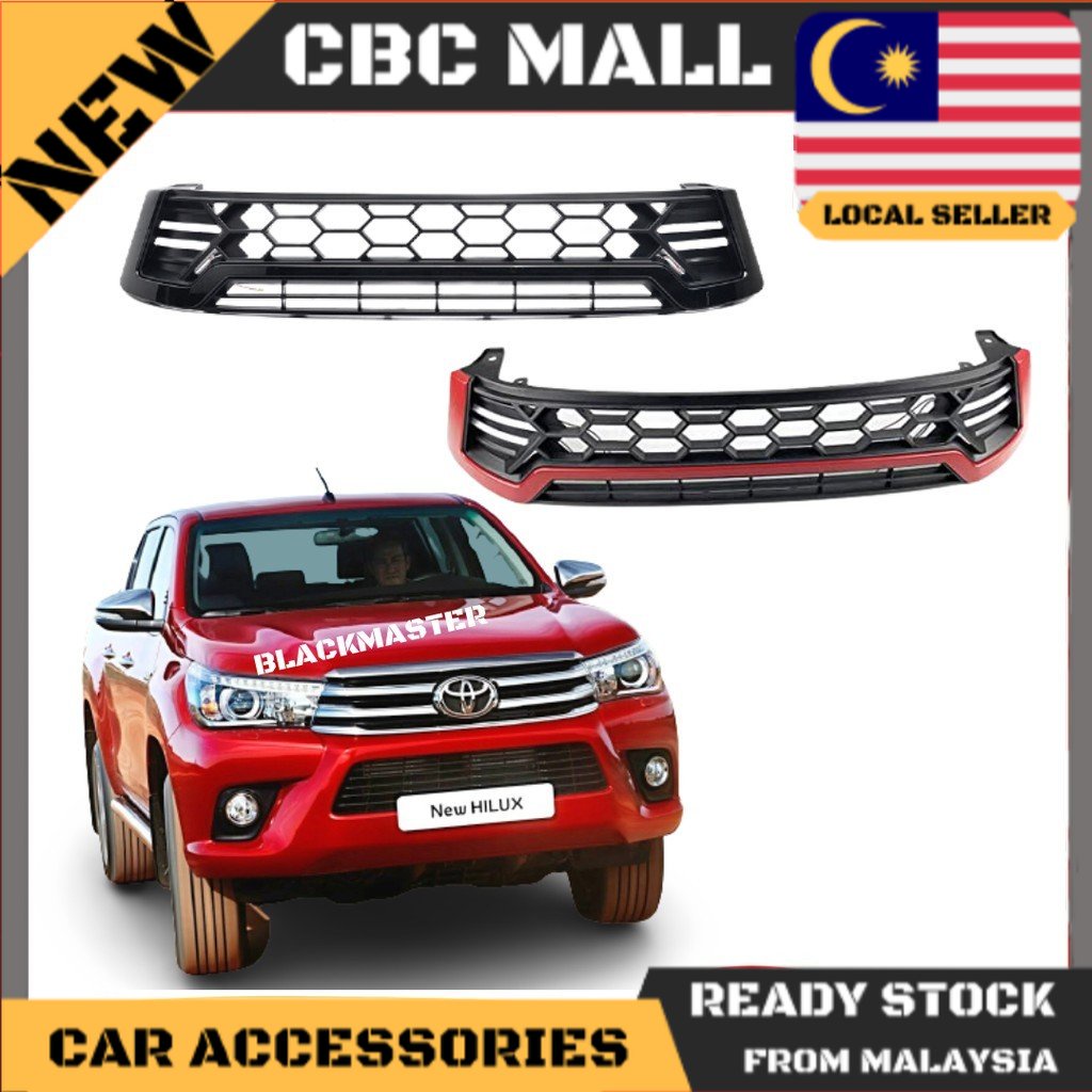 TOYOTA HILUX REVO FRONT GRILL DAY LIGHT BAR | Shopee Malaysia