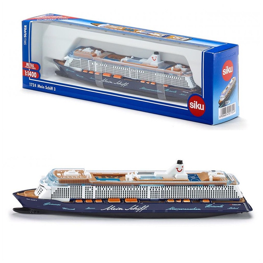 Siku 1720 1723 1724 1726 Toy Diecast Metal Model 1:1400 skala AIDA ...