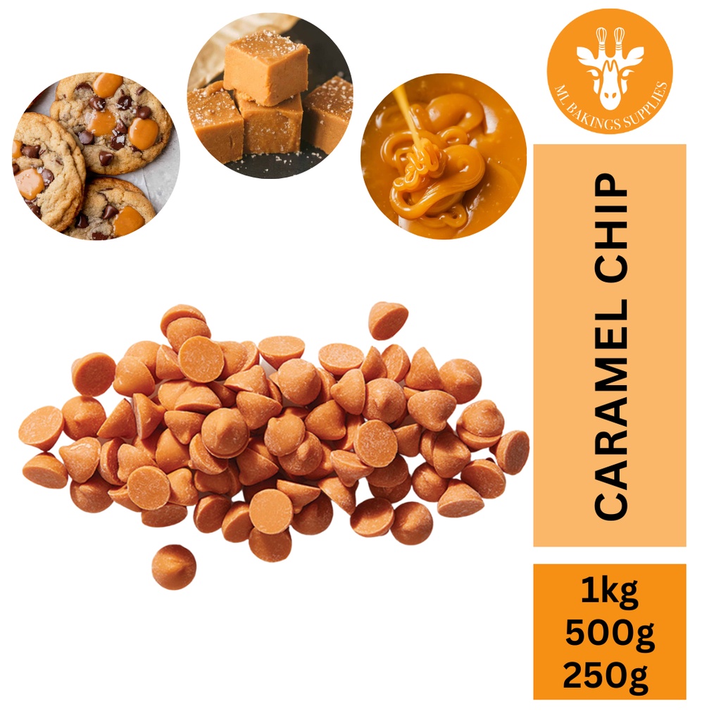[READY STOCK] Caramel Chocolate Chip / 250g 500g 1kg | Shopee Malaysia