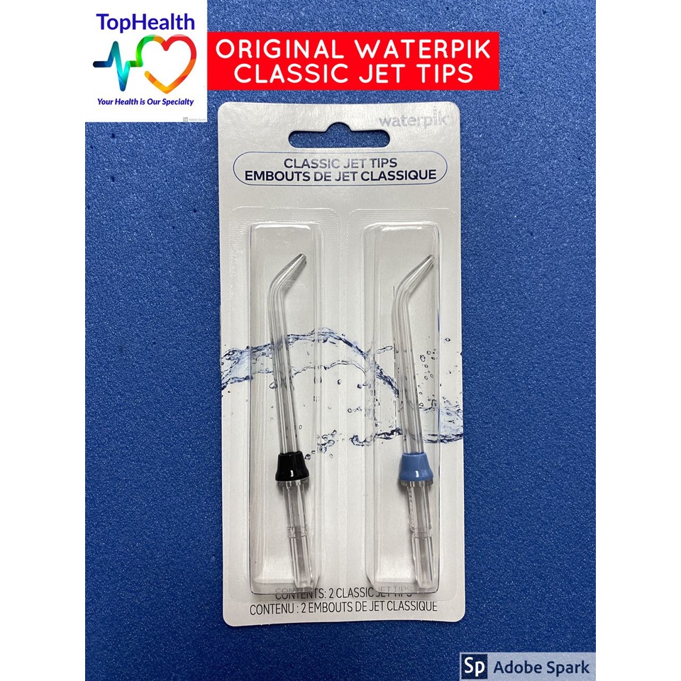[Original Waterpik USA Accessories] Sets of 2 Original Tip replacements ...