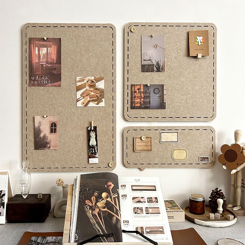 High-density felt board cork board felt photo wall memo board felt ...