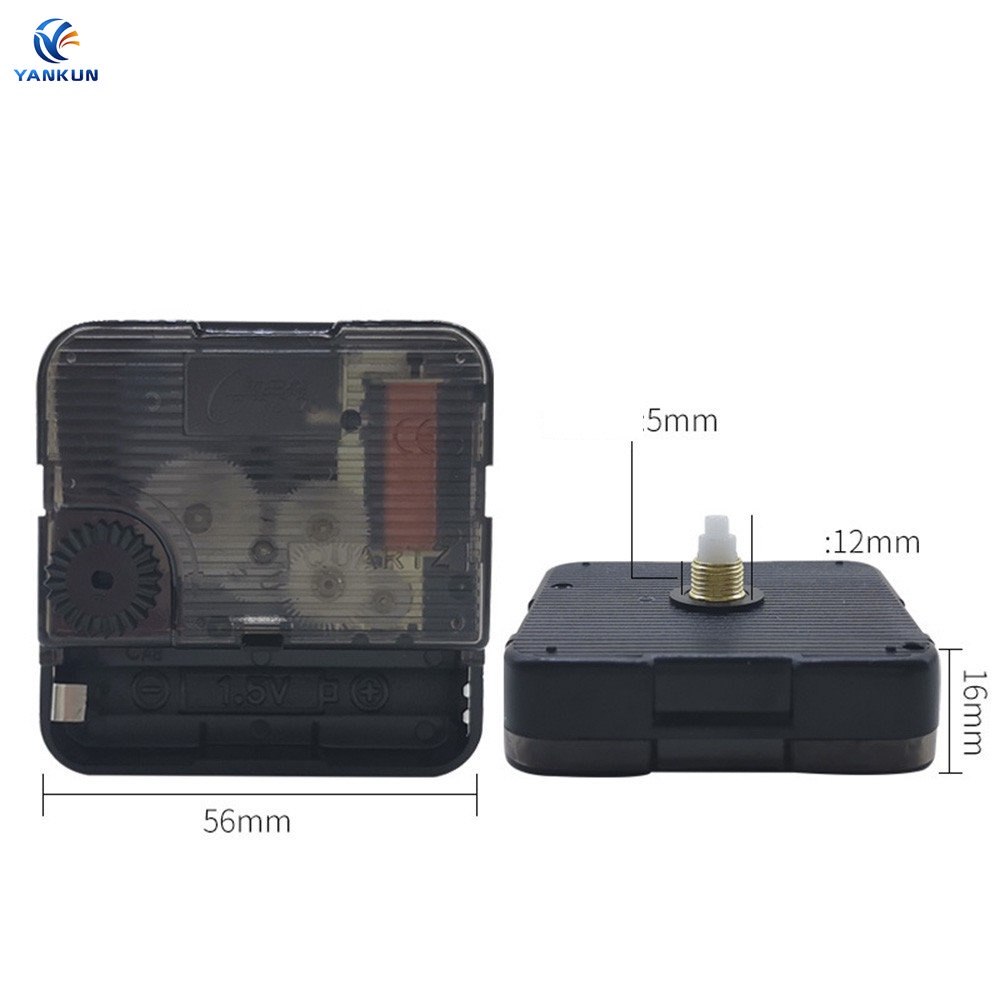 M5168 Scanning Second Silent Movement Cross Stitch Quartz Clock ...