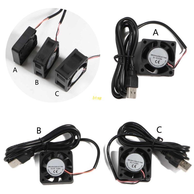 BT 5V USB Connector 4500-5500RPM PC Fan Cooler Heatsink Exhaust CPU ...