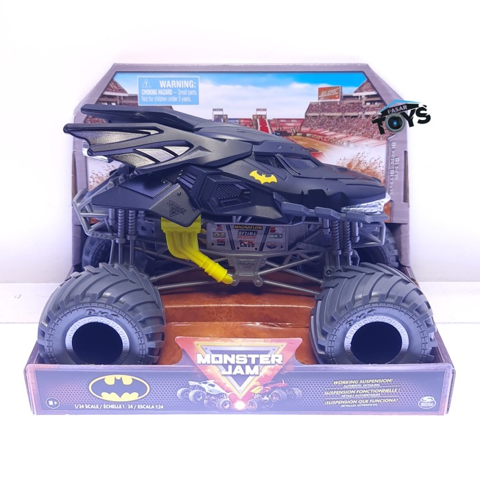 Monster Jam Batman Series 16 Scale 1:24 Monster Truck | Shopee Malaysia