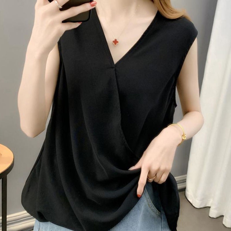 【camisole Oversize】 150kg Could Wear Women Sleeveless Plus Size Tops
