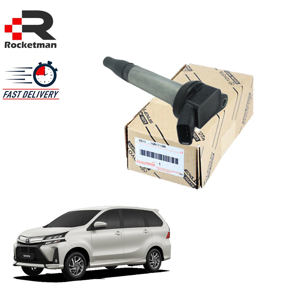 TOYOTA IGNITION COIL AVANZA 1.3 1.5 DUAL VVTi F653 F654 2016+ GENUINE ...