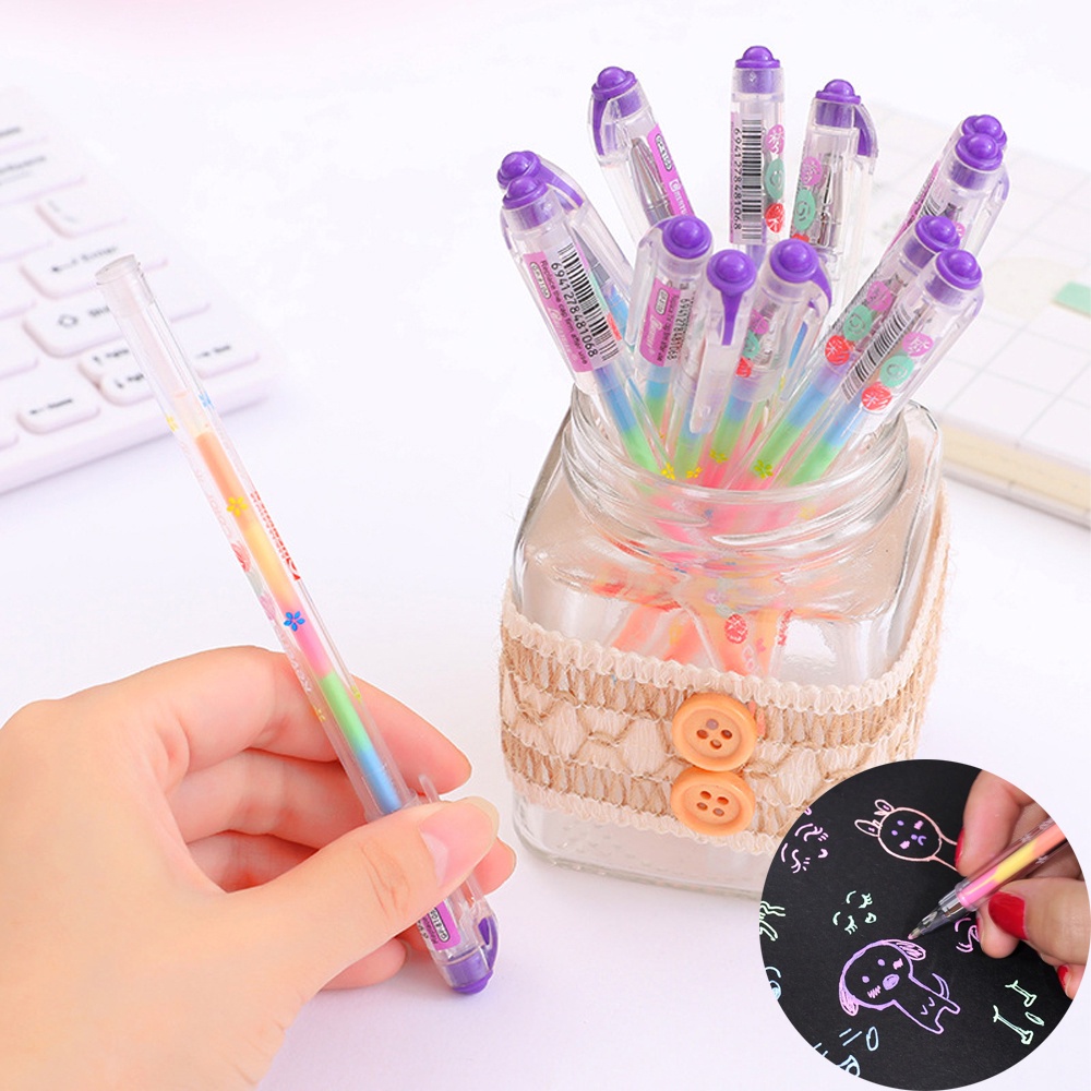 Six in one / 1 Pcs pastel Gel Pen / Color Change Pen / Painting Toys ...
