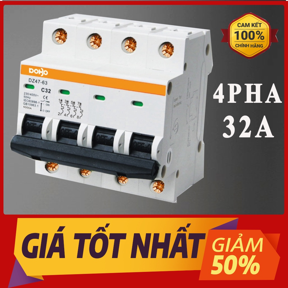 3-phase Automatic Circuit Breaker 380V 32A MCB DOBO KOREA super ...