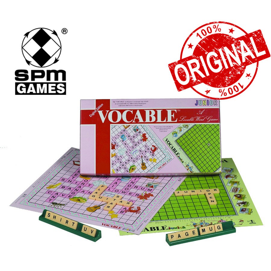100% Original SPM Games Early Learning English Vocable Junior SPM 101 ...