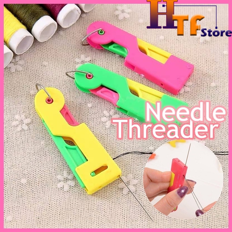 Automatic Easy Sewing Needle Threader Device Elderly Use Threading ...