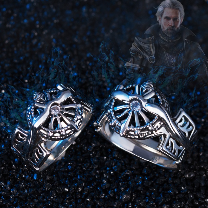 Anime Game Final Fantasy XV Ring Regis Lucis Caelum Cosplay Adjustable ...