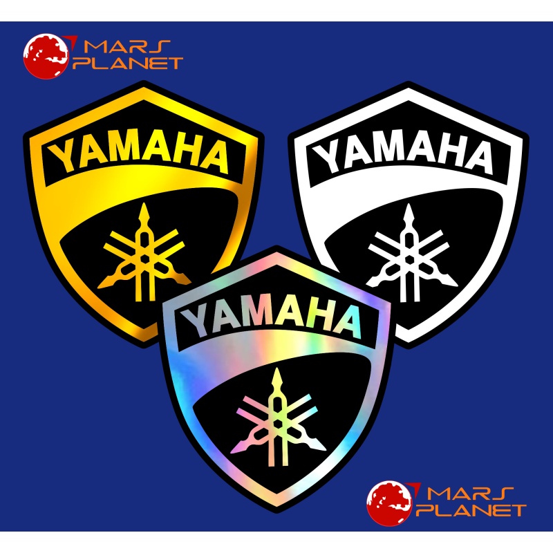 YAMAHA STICKER DECAL MOTORCYCLE EMBLEM | Shopee Malaysia