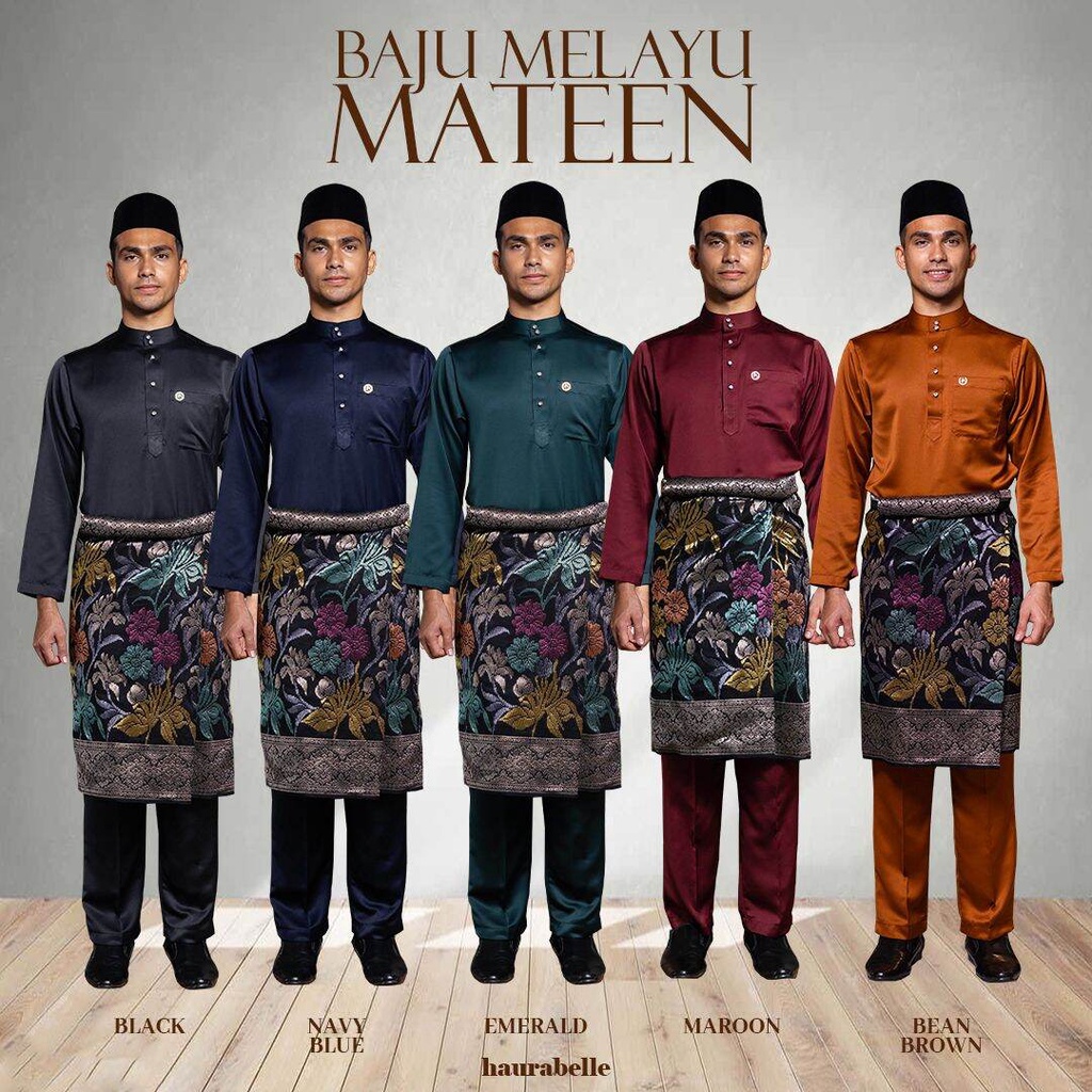 MINIMAL DEFFECT!! BAJU MELAYU MATEEN CEKAK MUSANG (TAK BOLEH TUKAR ATAU ...