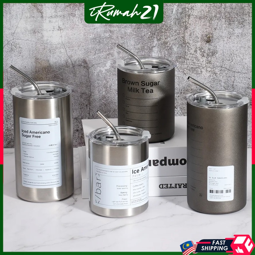 iRumah Botol Cawan Keluli Tahan Karat 30oz Cawan Kereta 304 Cawan Penebat Mudah Dibawa Cawan ...