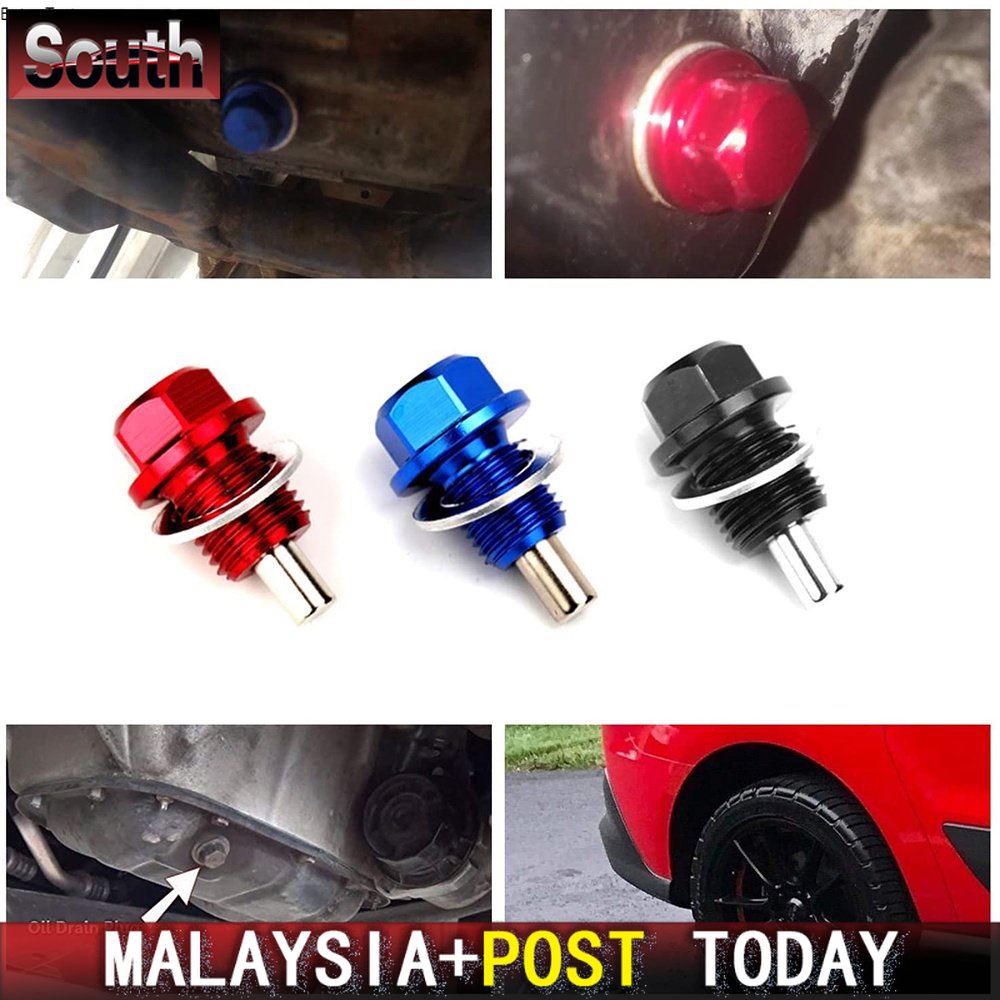 Magnetic Oil Drain Plug Gearbox Oil Sump Drain Plug Nut Aluminum Alloy ...