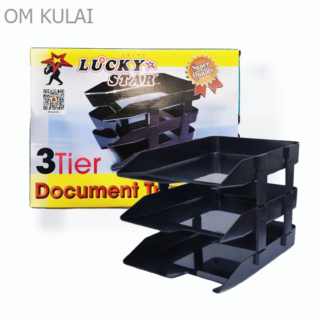 DOCUMENT TRAY 3 TIER | Shopee Malaysia