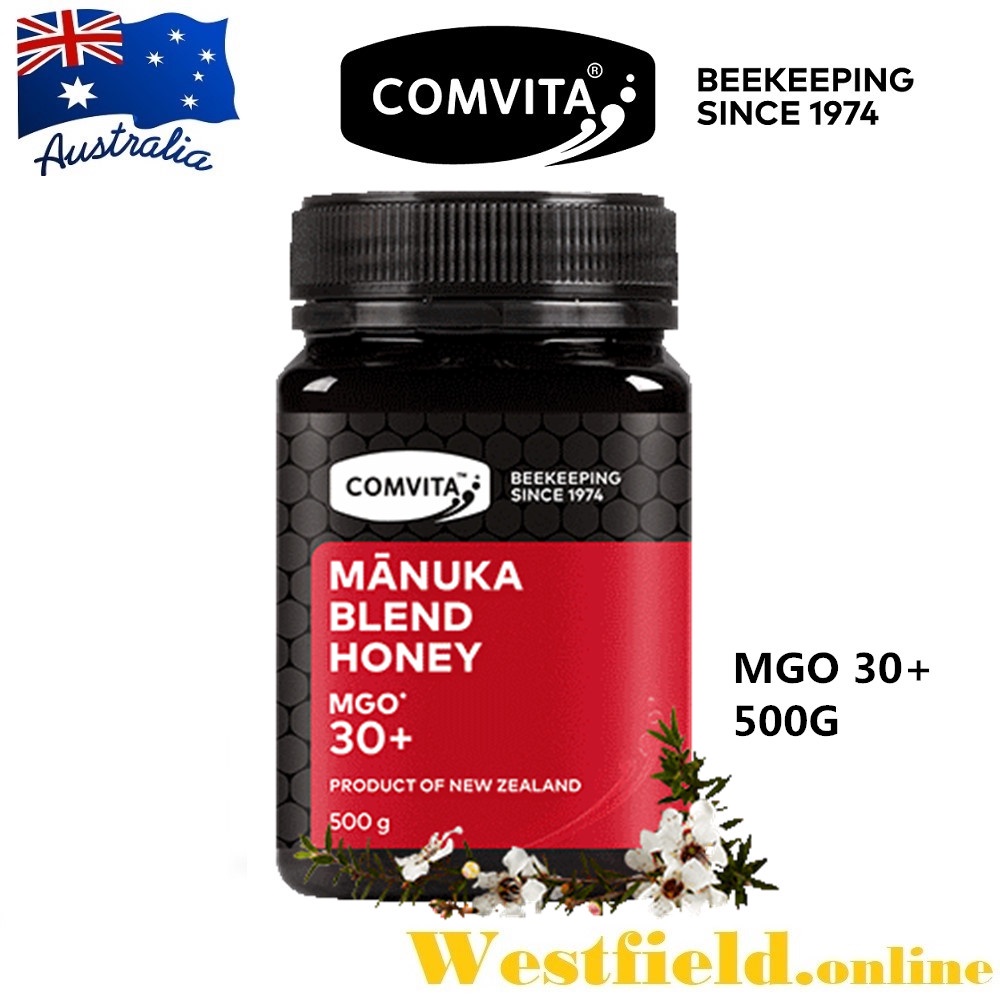 [Australia Import: 11/2026] Comvita Manuka Blend Honey MGO 30+ 500g Halal Madu Asli ( Made in ...