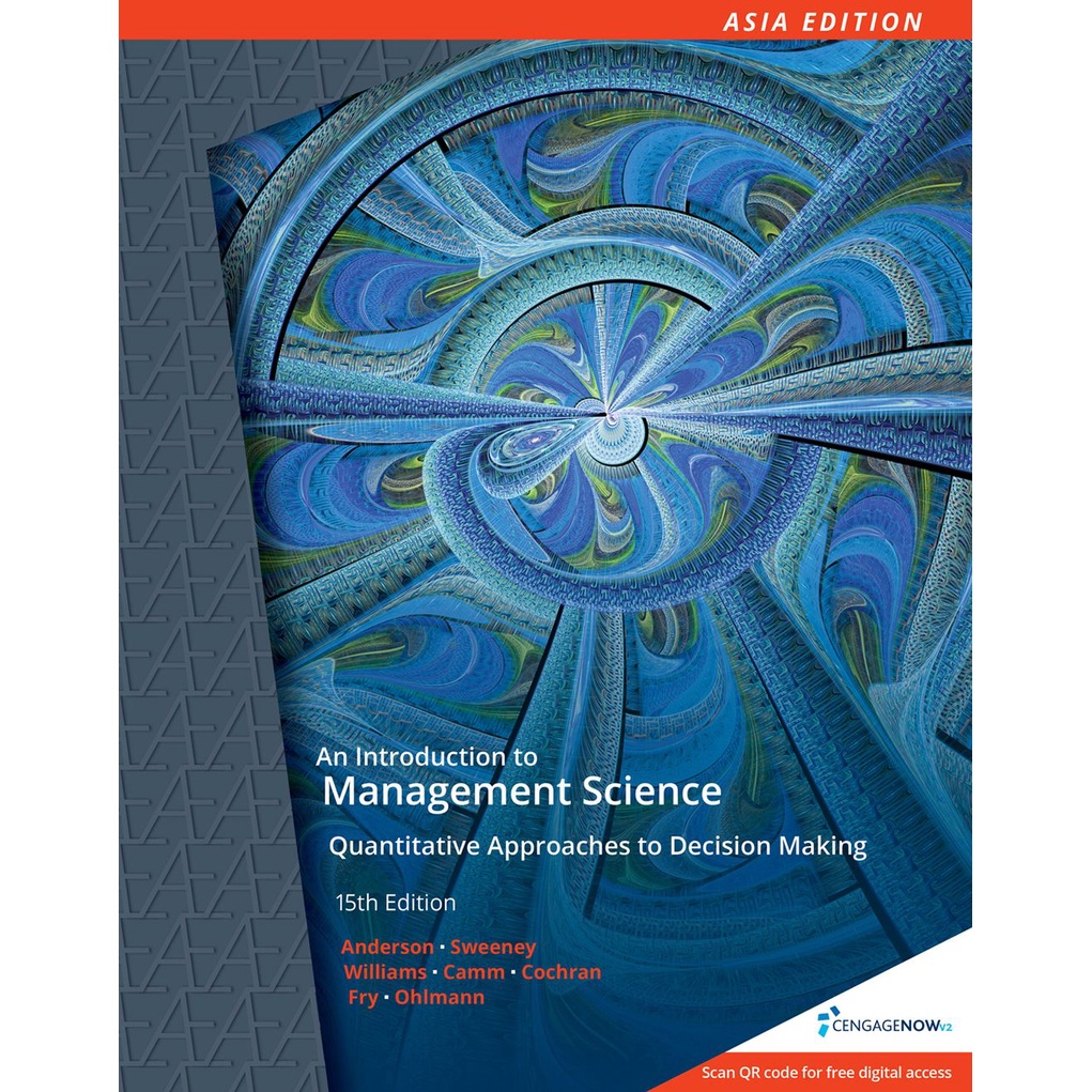 An Introduction to Management Science: Quantitative Approach, 15th Edition | Shopee Malaysia