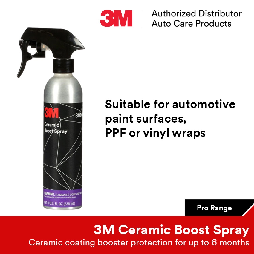 3M Ceramic Boost Spray 39905 for Easy Coating 6 Months Car Paint ...