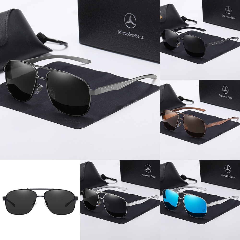 Original Mercedes Benz 1046 Fashion Pilot Driving Polarized Sunglasses ...