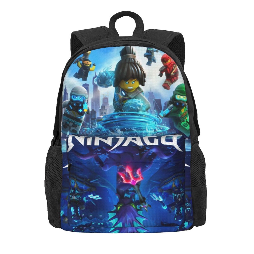 LEGO Ninjago Fashion Casual Backpack Large Capacity Student School Bag ...