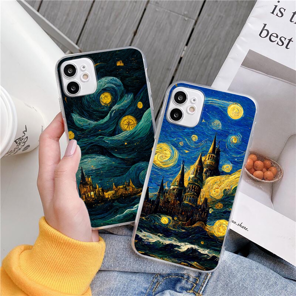 Harry James Potter Ron Weasley Hermione Granger retro art soft phone ...
