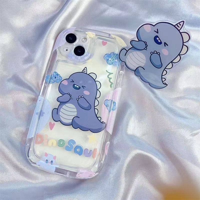 Cute Dinosaur Case Compatible for iPhone 15 14 13 12 Pro Max 11 XS XR X ...