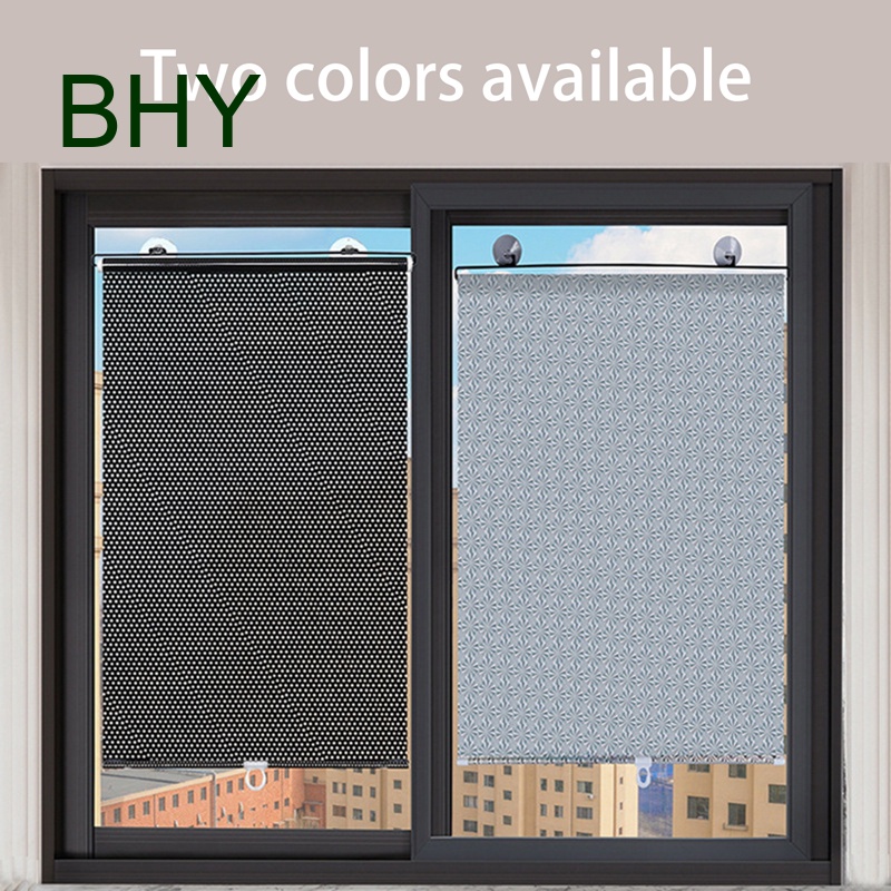 Insulation film retractable front block home kitchen window sunscreen ...