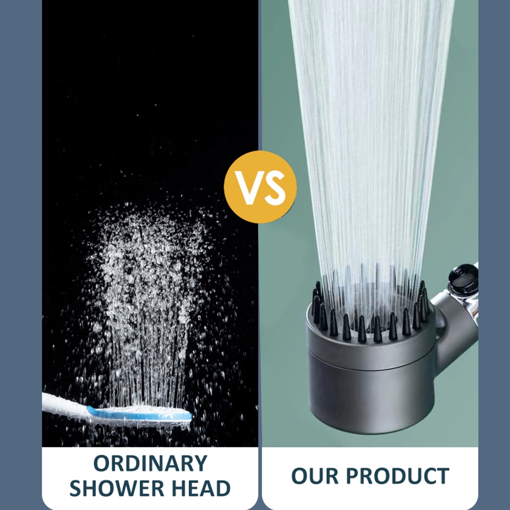 Kit 4 In 1 High Pressure Shower Head With Filter Shower Head High