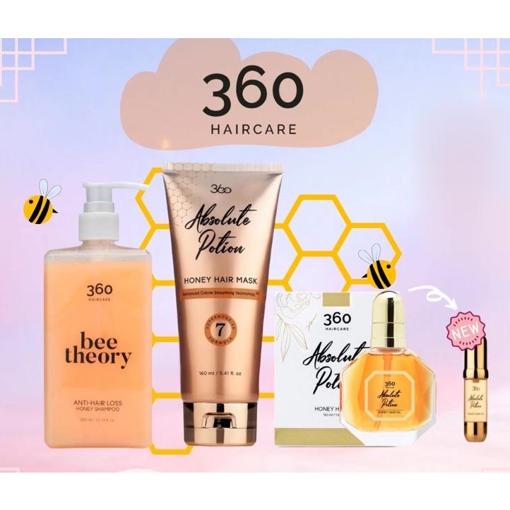 ABSOLUTE POTION 360 Hair Care Honey Hair Mask Bee Theory Shampoo Hair ...