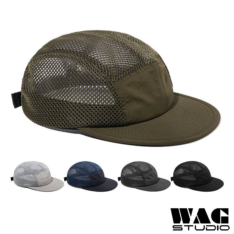 Plain Quick Dry Mesh 5 Panel Cap Outdoor Baseball Cap for Men Women ...