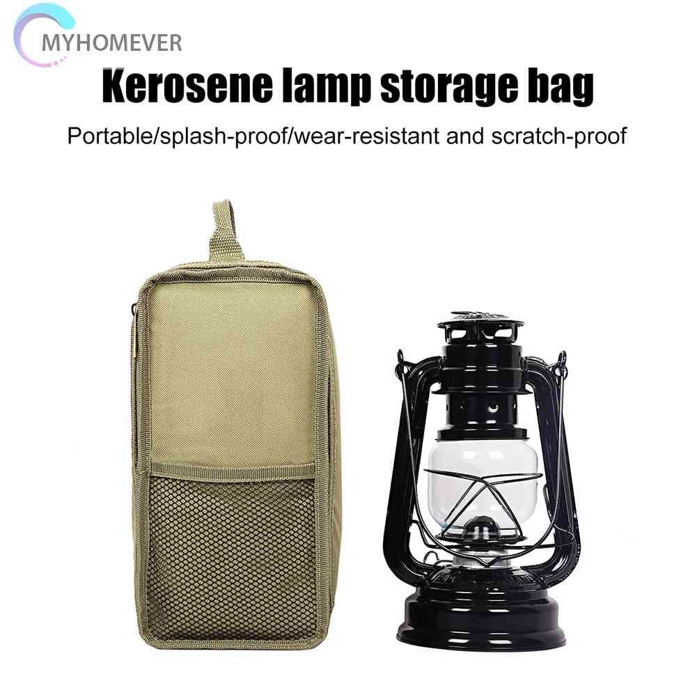 Camping Lamp Storage Bag 5L Lantern Bag Wear Resistant for Hiking ...