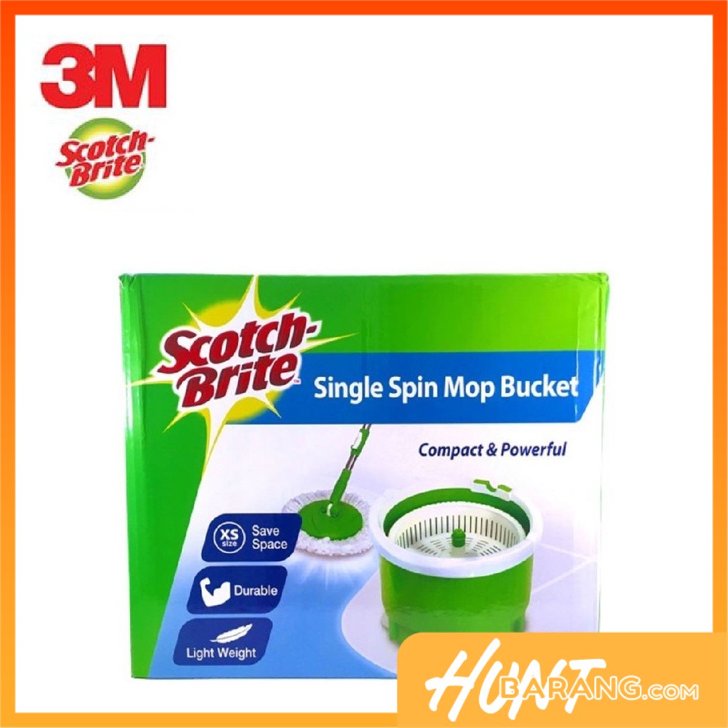 3M SCOTCH-BRITE Single Spin Mop Bucket | Shopee Malaysia